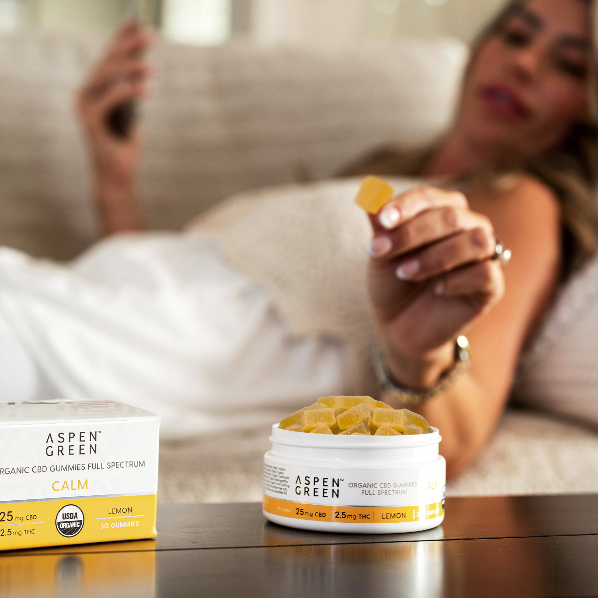 Organic Full Spectrum CBD Gummies for Relief & Wellness | Aspen Green