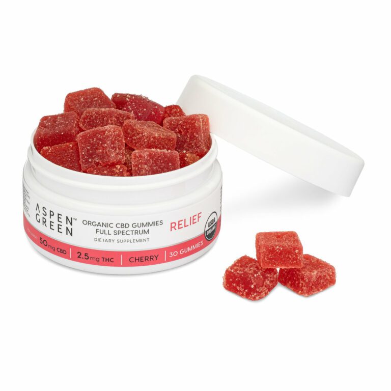 Organic Full Spectrum CBD Gummies for Relief & Wellness | Aspen Green